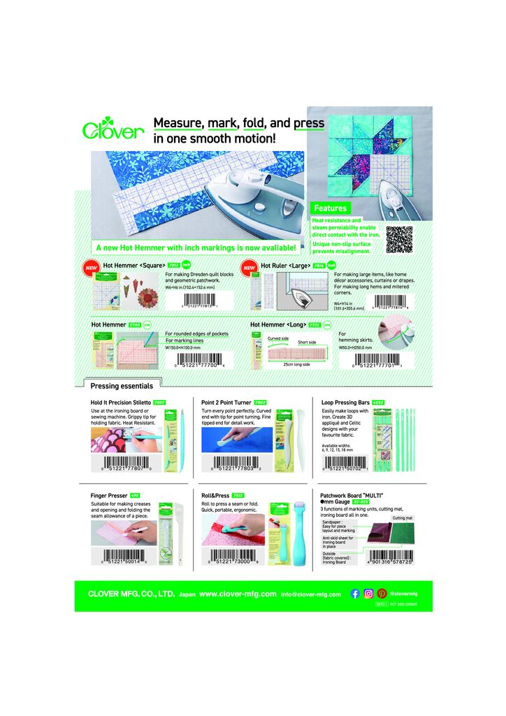 Hot Ruler (Large) – CLOVER