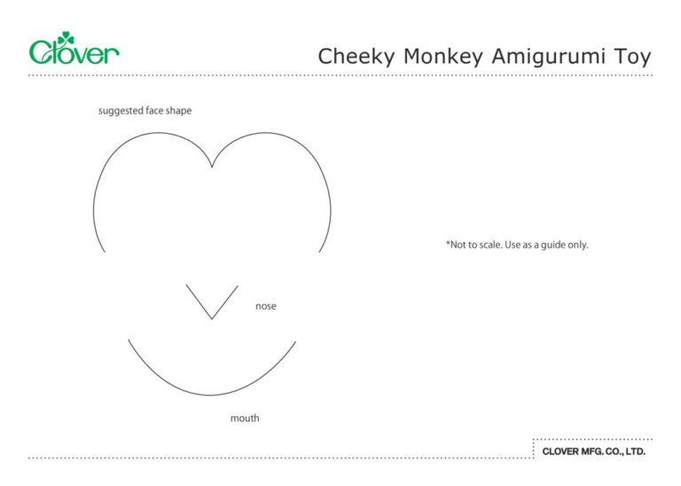 Cheeky Monkey Amigurumi Toy – Home