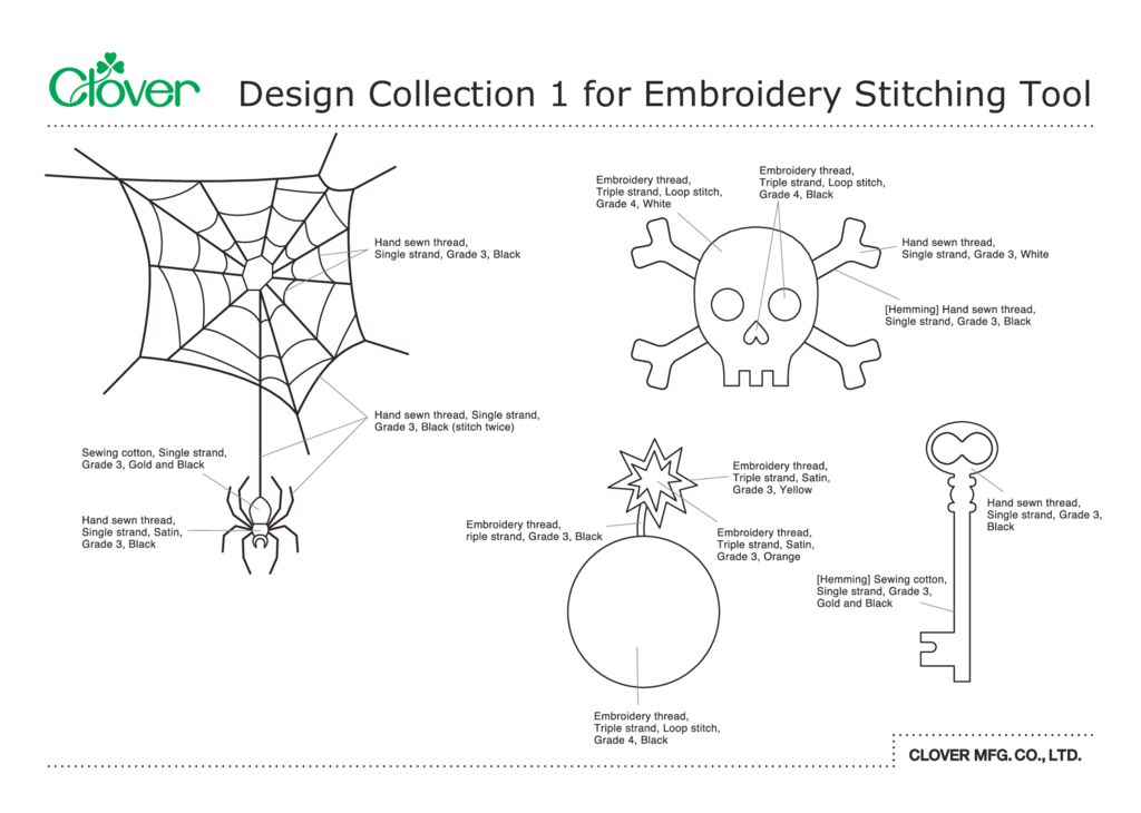 Design Collection 1 for Embroidery Stitching Tool - Embroidery ...