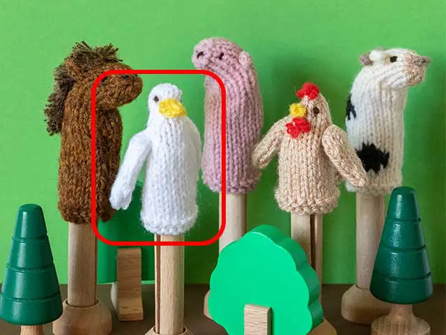Farmyard Finger Puppets (set A) – Home