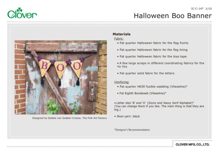 Halloween Boo Banner – Home