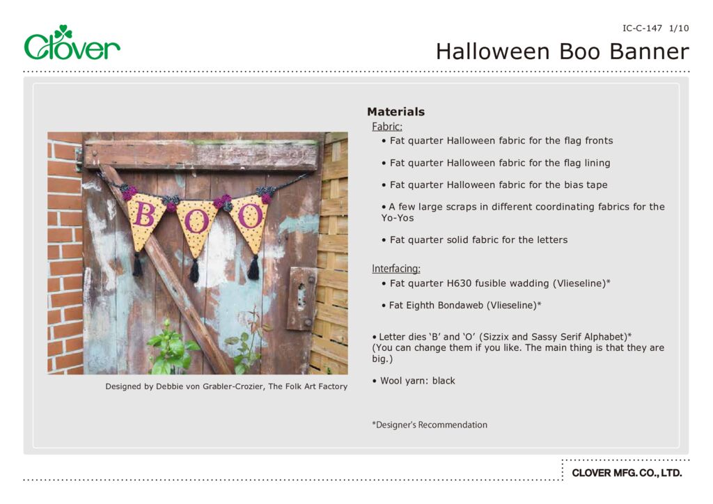 Halloween Boo Banner – Home