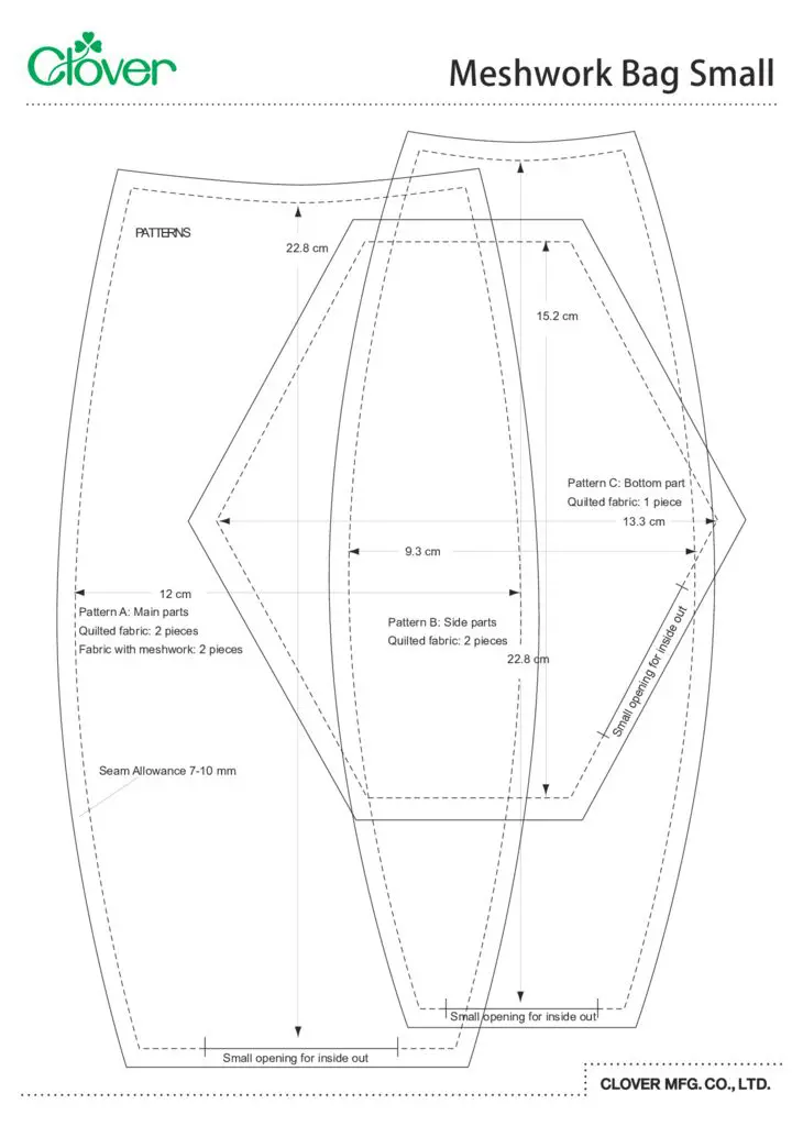 Meshwork Bag Small - Sewing / Patchwork - Projects - CLOVER