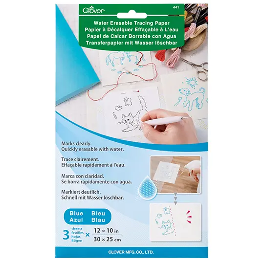 Water Erasable Tracing Paper – CLOVER